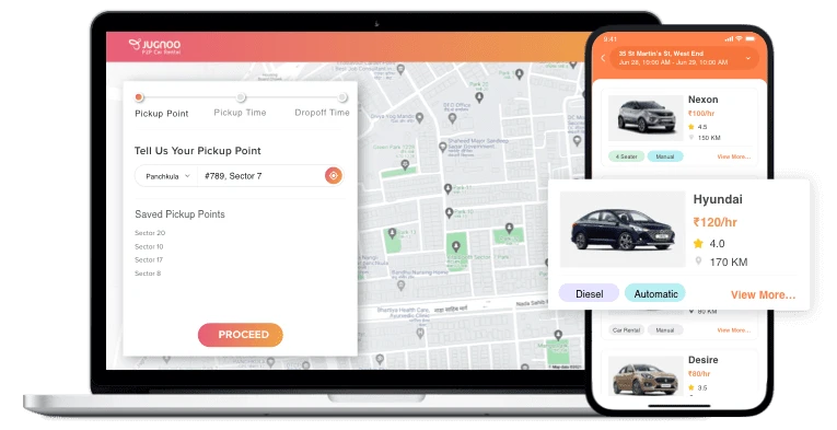 Car Rental App Development| Nextwebi